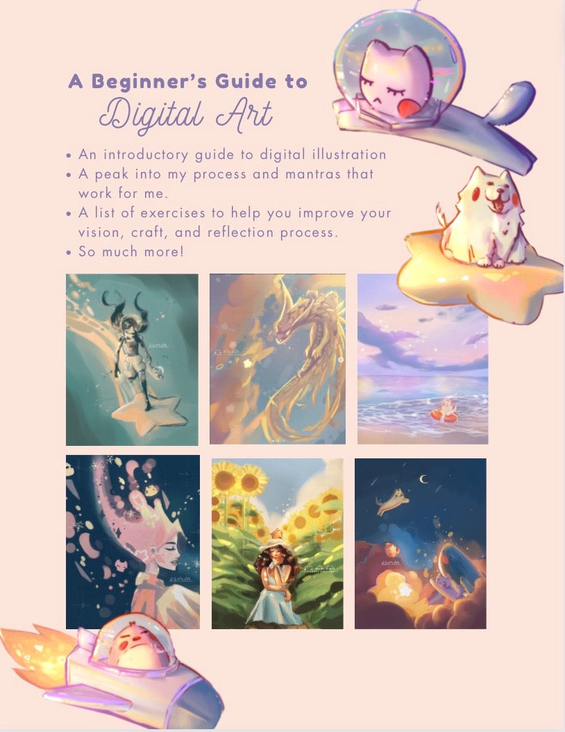 Digital Artist Checklist - Notebeans Stationery